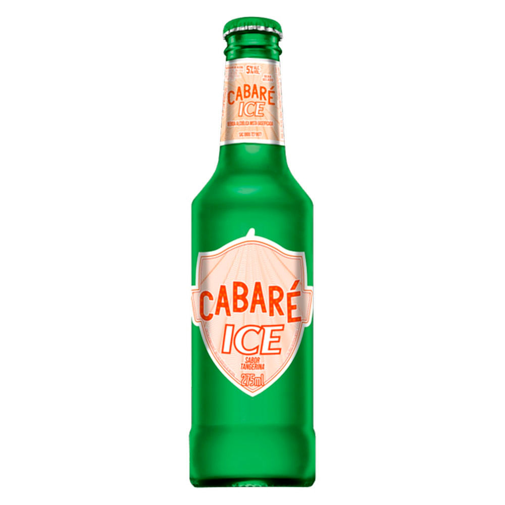 Bebida Ice Cabaré Tangerina 275ml Long Neck - Paulistão Atacadista Bebida Ice Cabaré Tangerina 275ml Long Neck - Paulistão Atacadista
