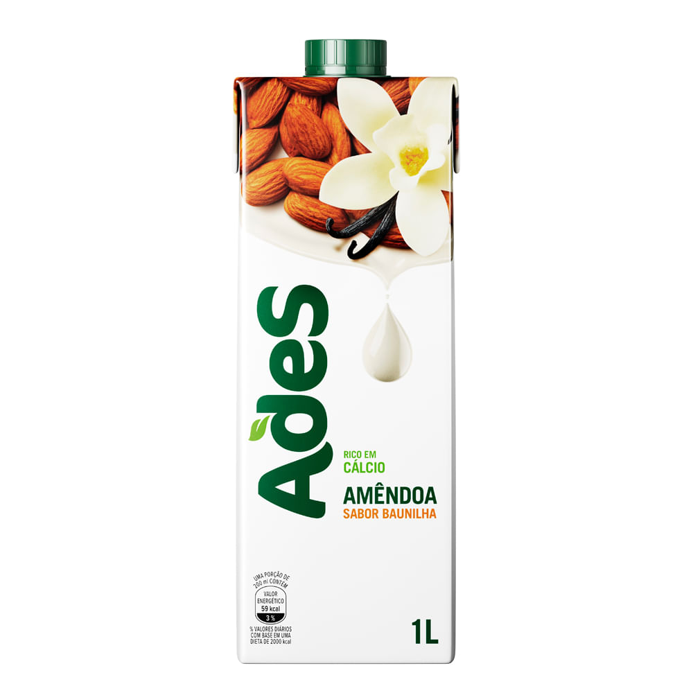 Ades de Amêndoa - Baunilha 1L