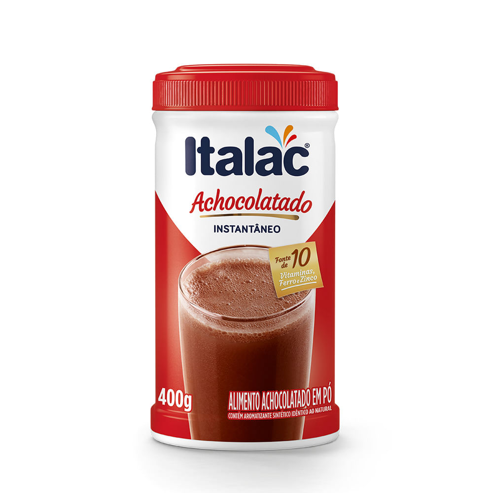 Achocolatado Pó Italac 400g Pote