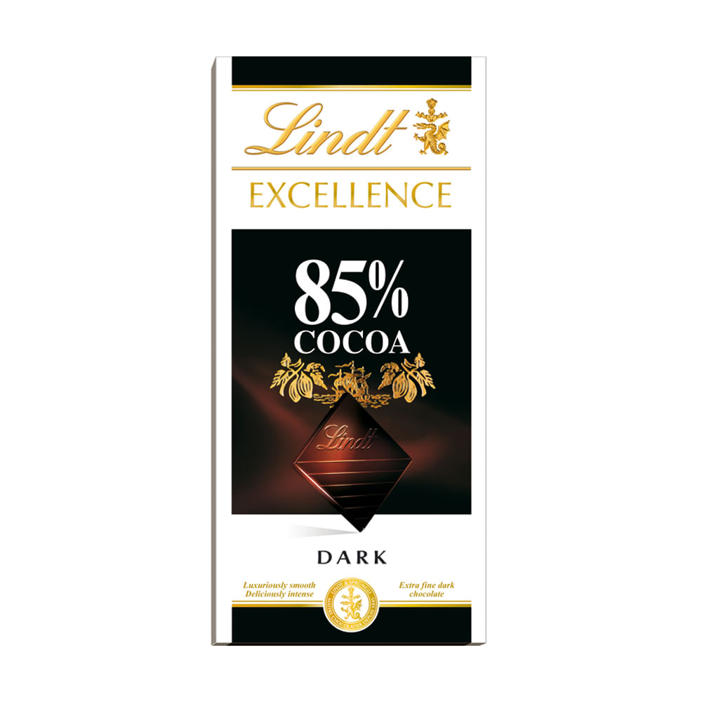 Chocolate Lindt Excellence Tab 85% Cocoa Dark 100g