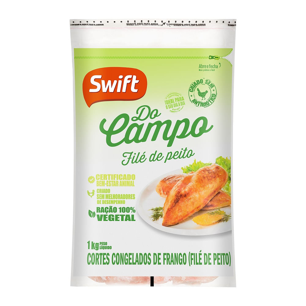 Filé De Frango Do Campo Swift 1kg - Paulistão Atacadista