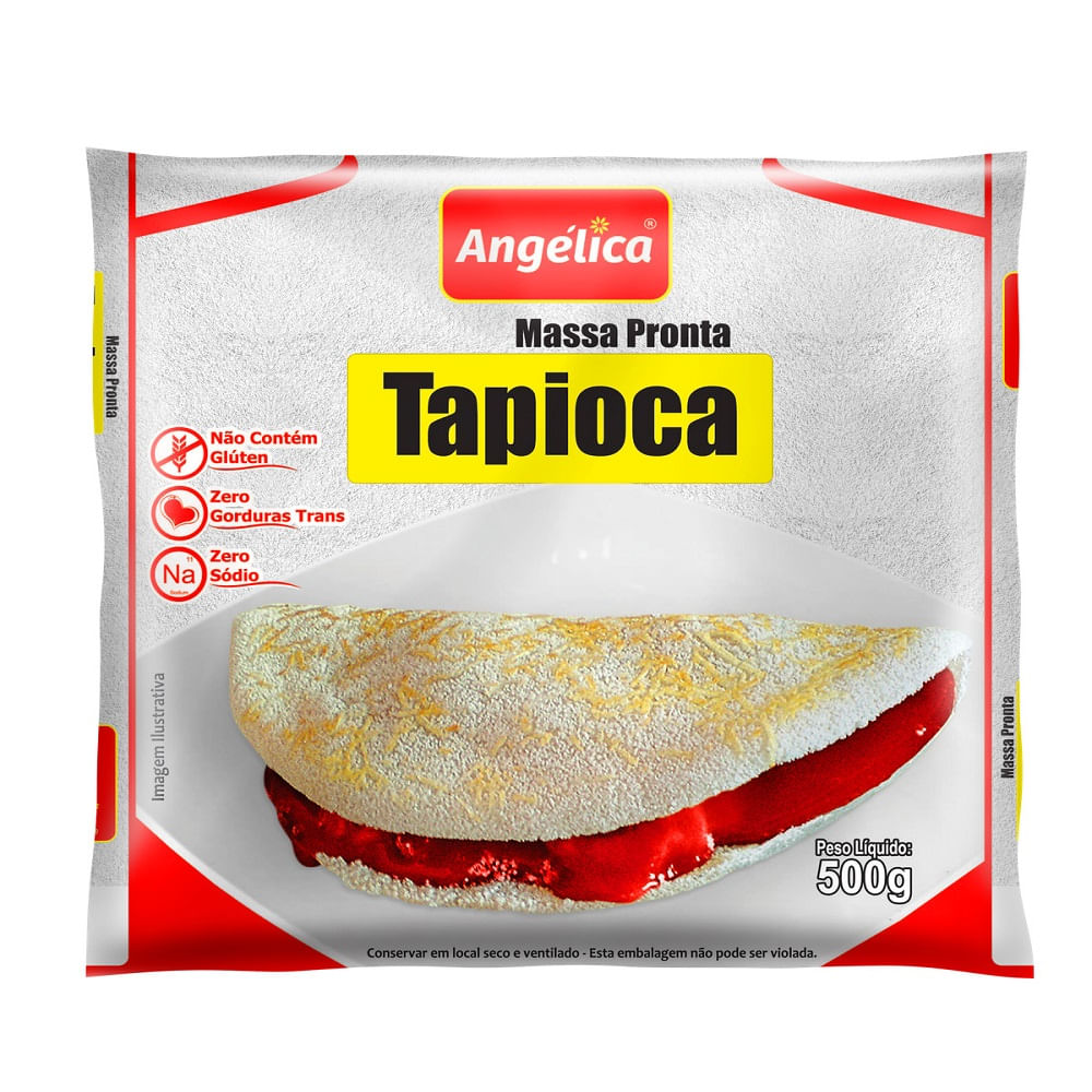 Goma Pronta Tapioca Angelica 500g