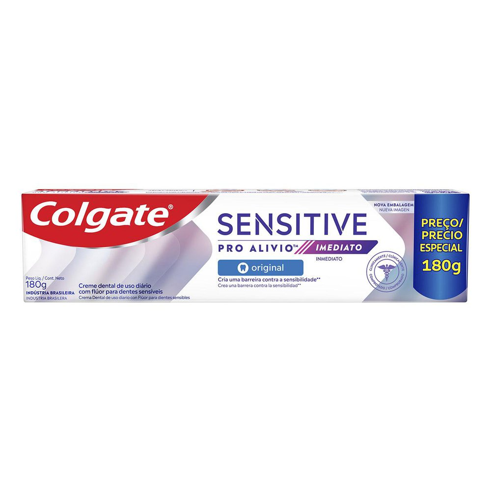 Creme Dental Colgate Sensitive Pro Alívio Original 180g