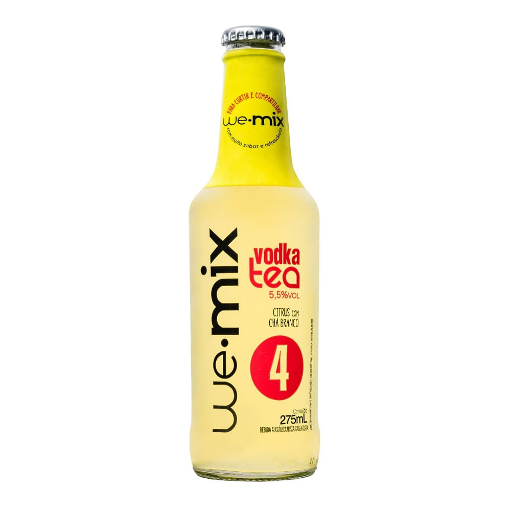 Bebida Ice We Mix long neck Citrus com Chá Branco 275ml - Paulistão ... Bebida Ice We Mix long neck Citrus com Chá Branco 275ml - Paulistão ...