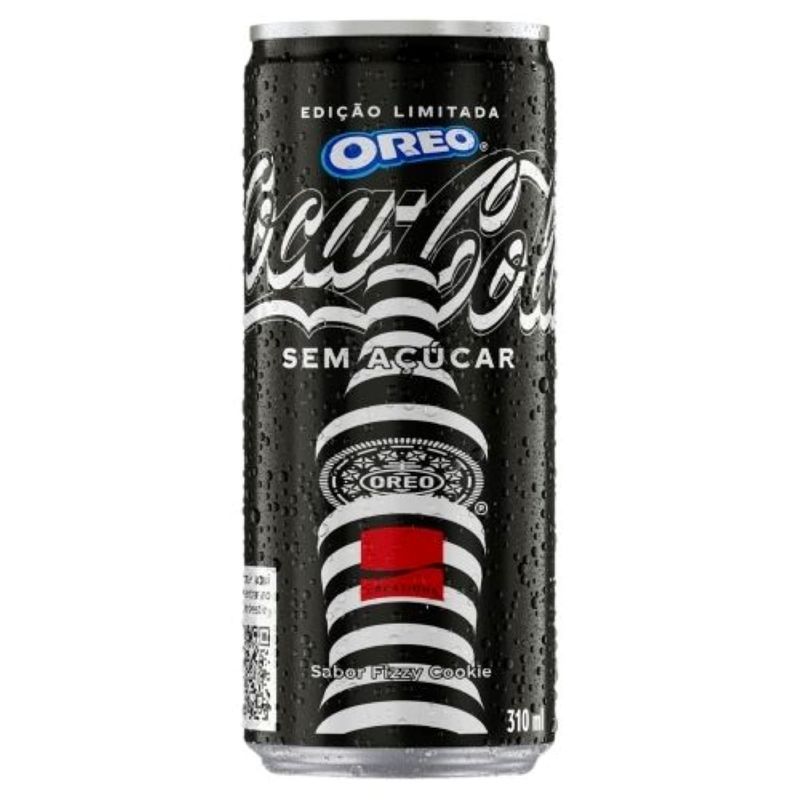 Coca-Cola Sem Açúcar Fizzy Cookie Oreo 310ml Lata - Paulistão Atacadista Coca-Cola Sem Açúcar Fizzy Cookie Oreo 310ml Lata - Paulistão Atacadista
