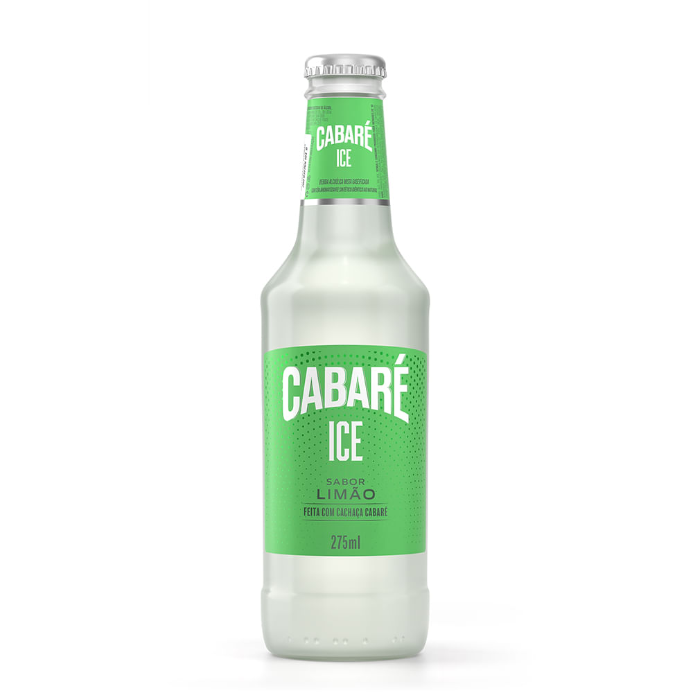 Bebida Ice Cabaré long Neck Limão 275ml Bebida Ice Cabaré long Neck Limão 275ml