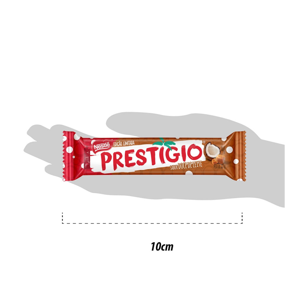 Chocolate Nestlé Prestigio Doce De Leite 33g