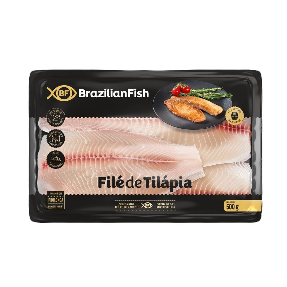 Filé de Tilapía BrazilianFish 500g
